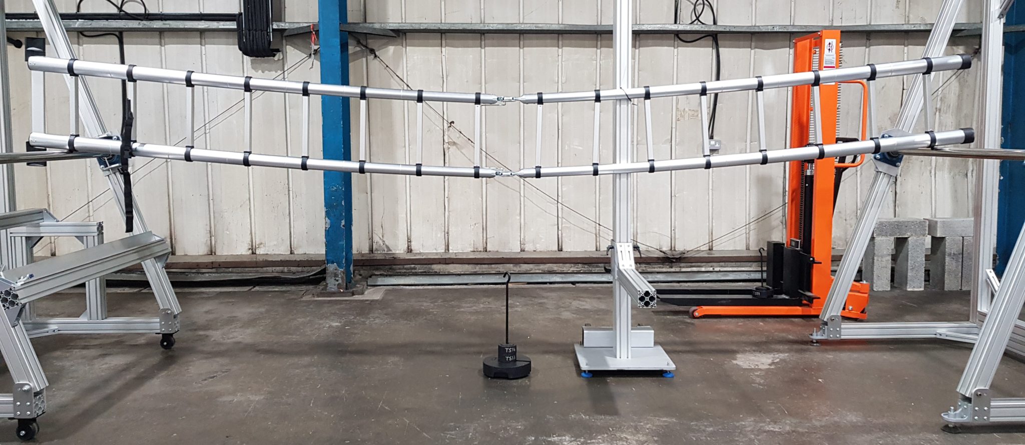 Dangerous ladders prevented entry to the UK with T&R help